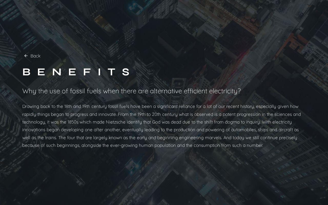 Benefits